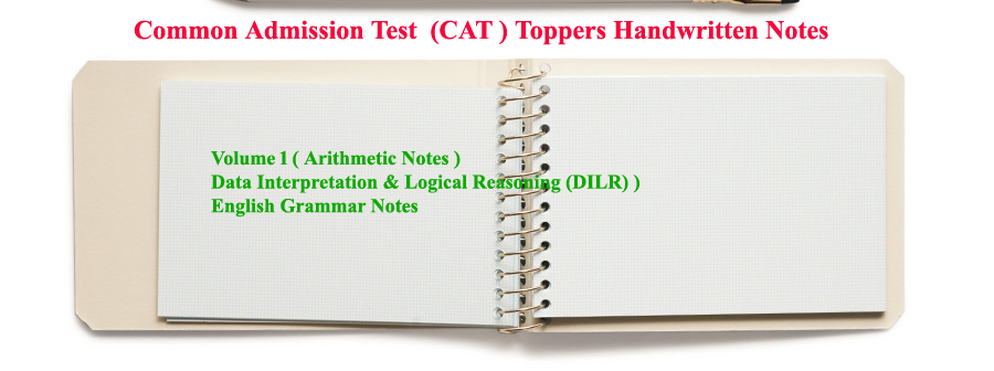 CAT Exam Notes Books | Theorypoint