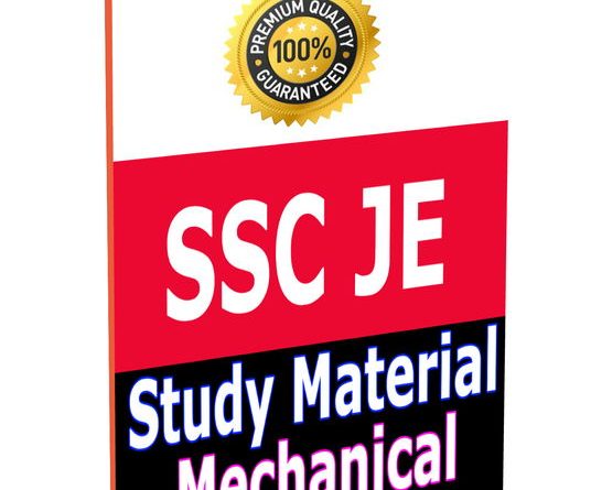 SSC JE Mechanical Study Material Notes 2020-Buy Online Full Syllabus ...