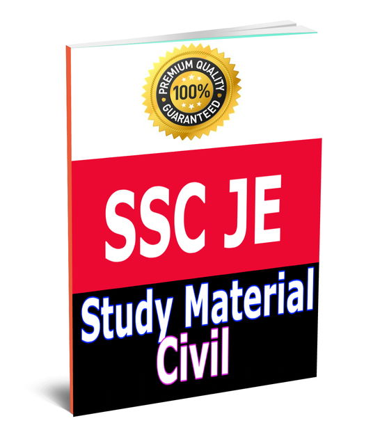 SSC JE Civil Study Material Notes 2020-Buy Online Full Syllabus Text ...